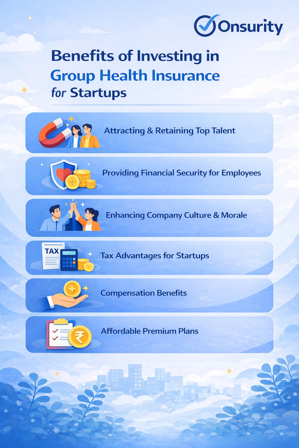Group Health Insurance For Startups - Onsurity